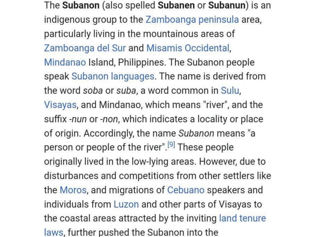 Phil. Indigenous Community - SUBANON IN ZAMB-WPS Office.ppt