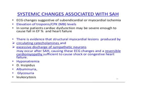 Subarachnoid Haemorrhage(SAH) | PPTX