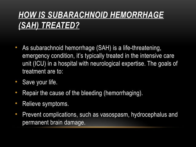 lecture on subarachnoid hemorrhage.pptx.important clues | PPT