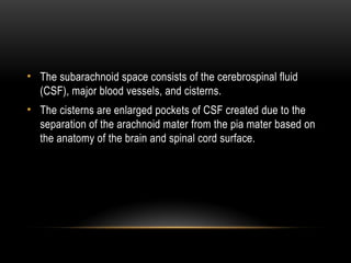 lecture on subarachnoid hemorrhage.pptx.important clues | PPTX