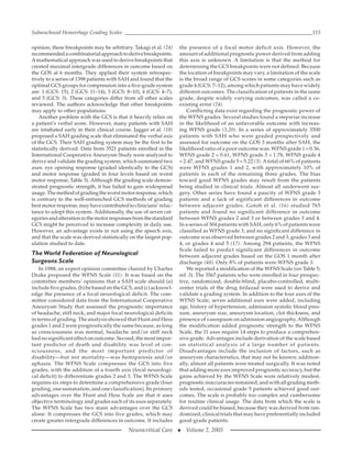 Subarachnoid hemorrhage grading_scales | PDF