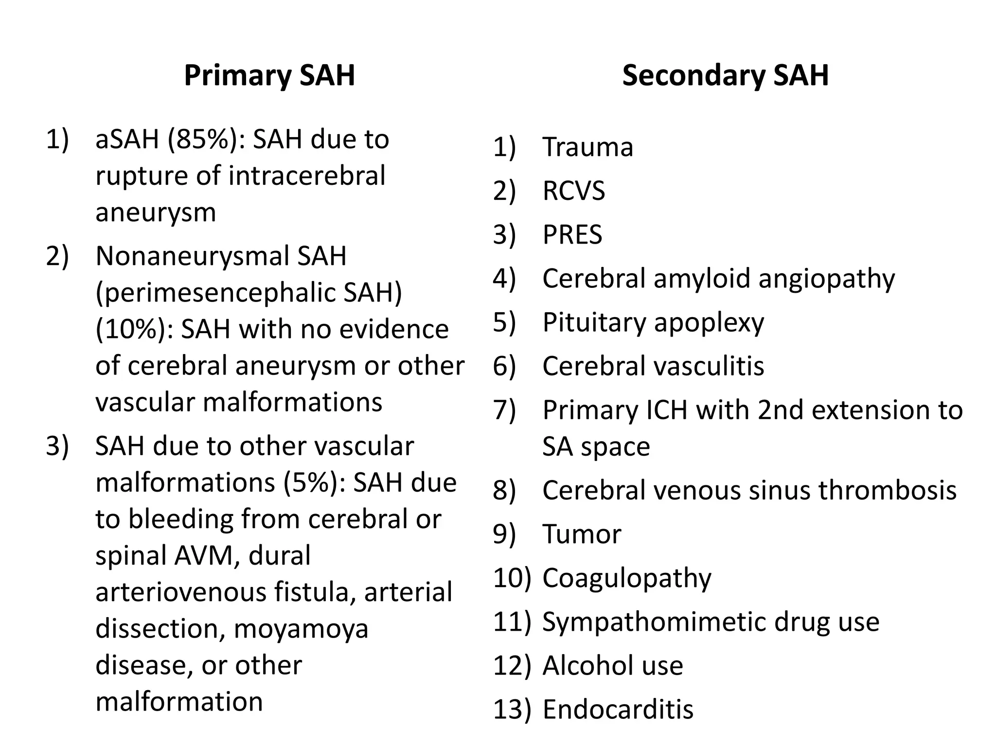 Subarachnoid hemorrhage | PPTX