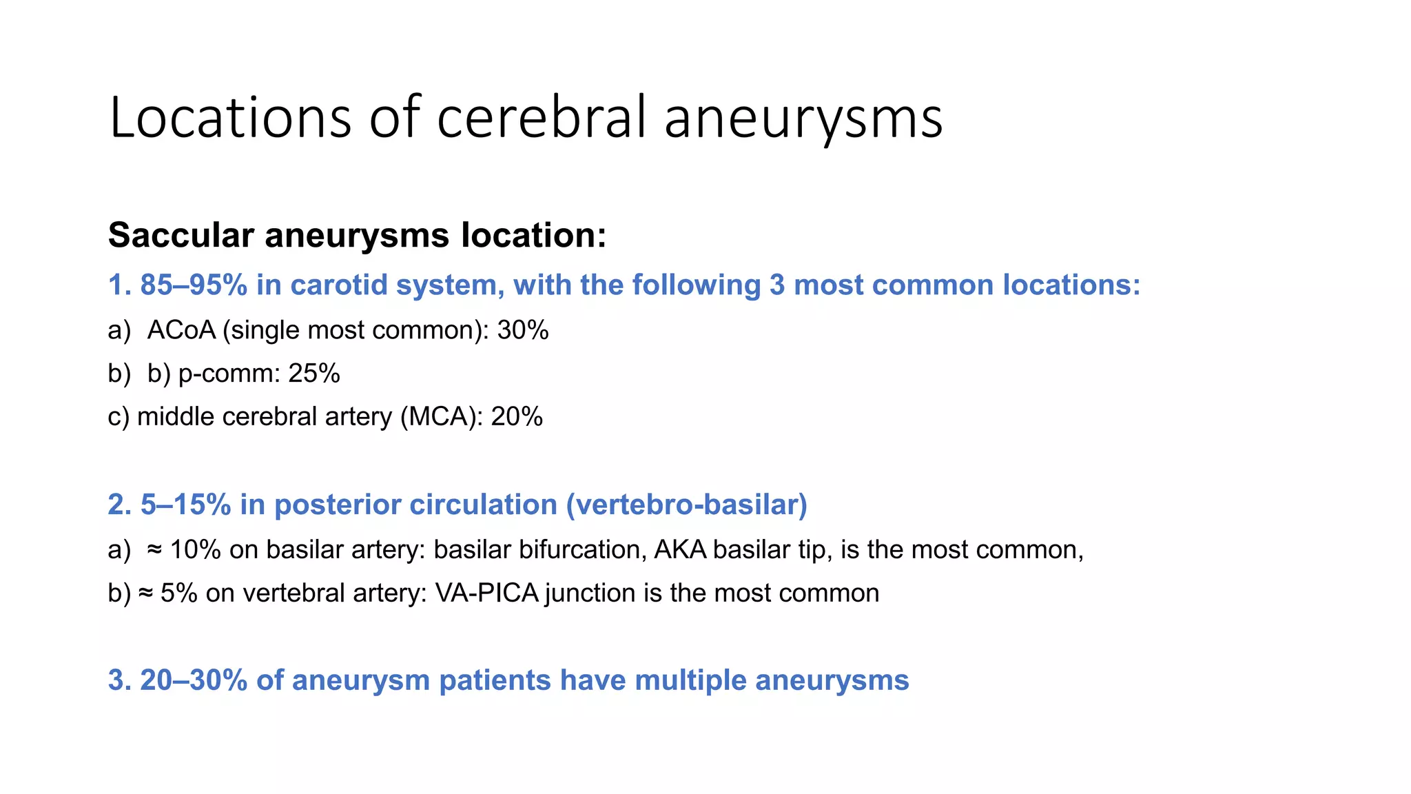 Subarachnoid Hemorrhage (SAH) and Aneurysm presentation.pptx