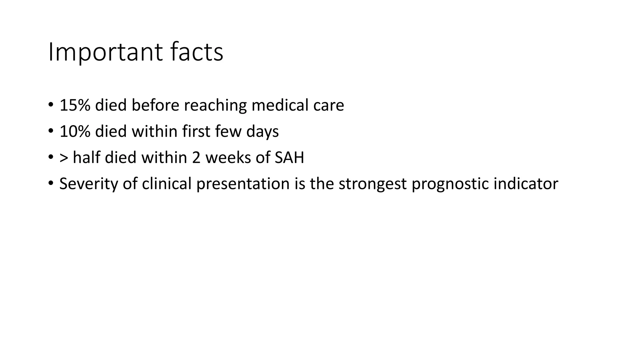 Subarachnoid Hemorrhage (SAH) and Aneurysm presentation.pptx