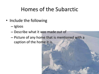 Subarctic | PPTX