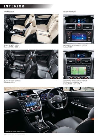 Subaru xv | PDF | Auto Safety Technologies | Auto Technology