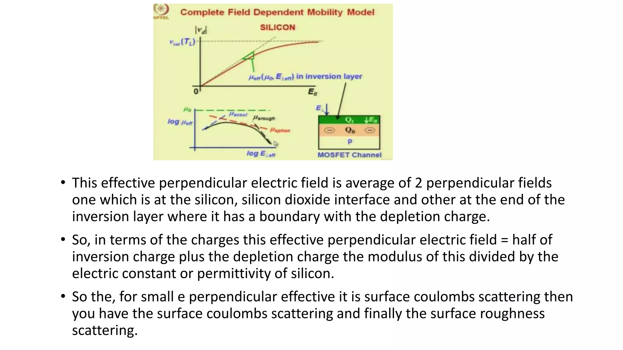 DRIFT DIFFUSION TRANSPORT MODEL | PPTX