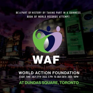 World Action NGO : Organizing a Better World | PDF
