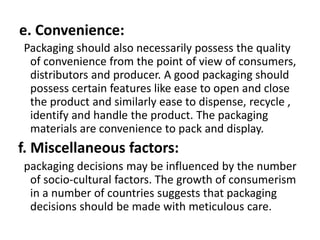 Pharmaceutical packaging material (products) | PPTX