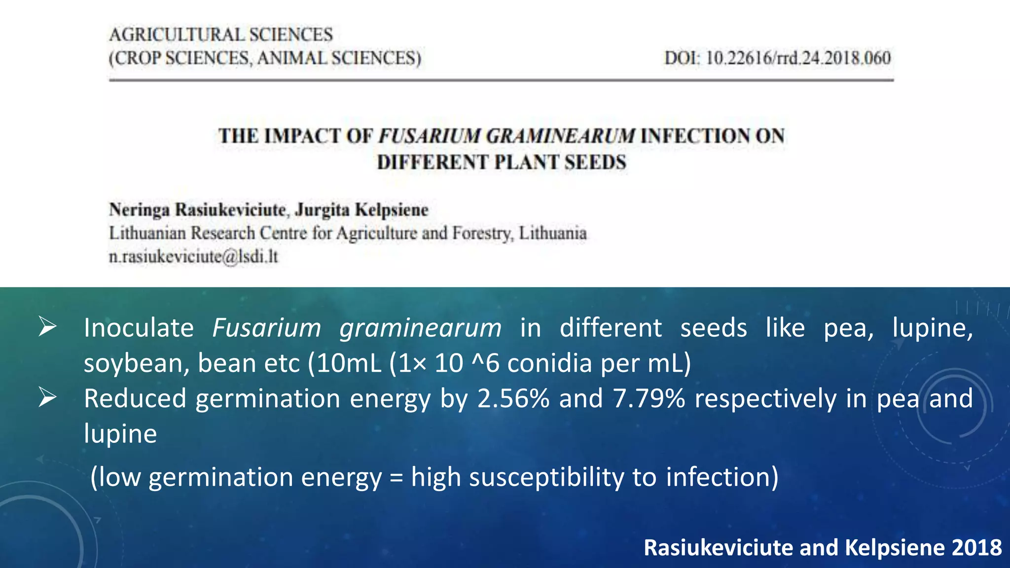 seed borne nature of plant pathogen | PPTX