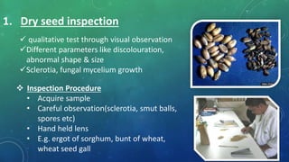 seed borne nature of plant pathogen | PPTX