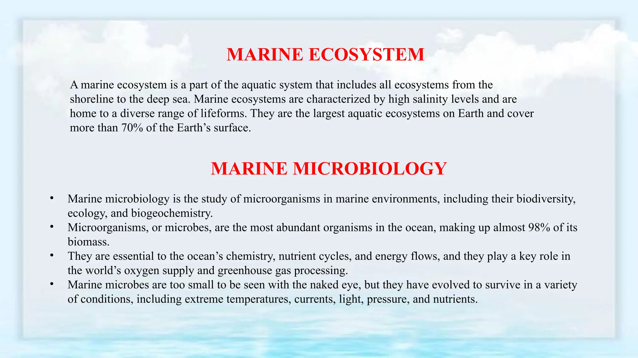 Marine microbial diseases-Water borne bcterial pathogens | PPTX