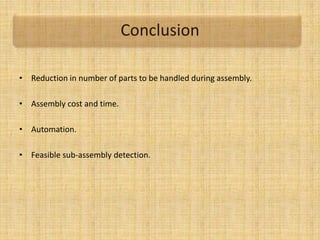 Sub assemblies | PPTX