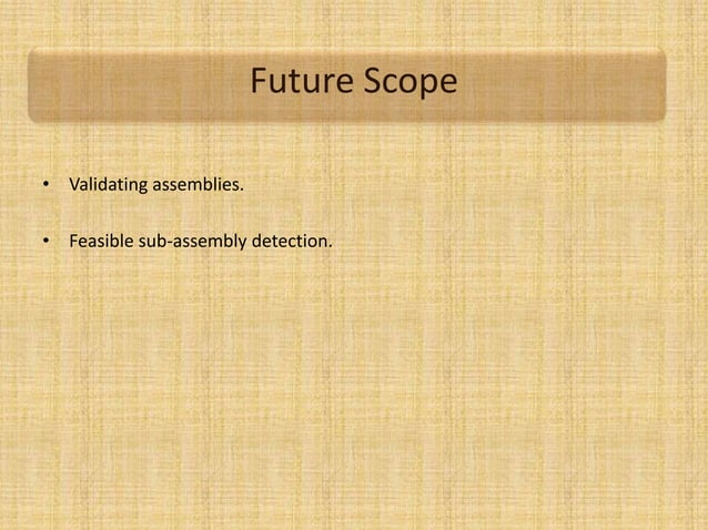 Sub assemblies | PPT