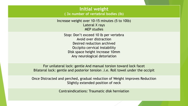 Sub Axial Cervical Spine Trauma and its classification | PPT