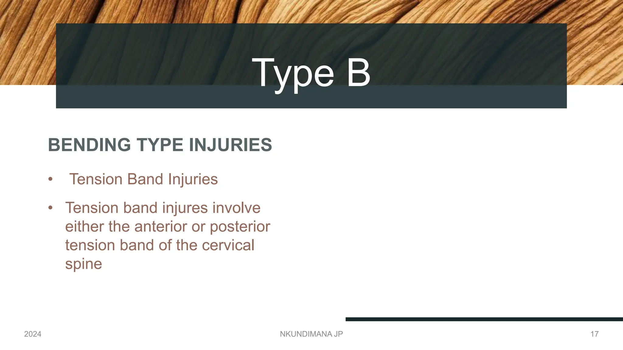 SUBAXIAL SPINE INJURY BY DR NKUNDIMANA JEAN PAUL .pptx