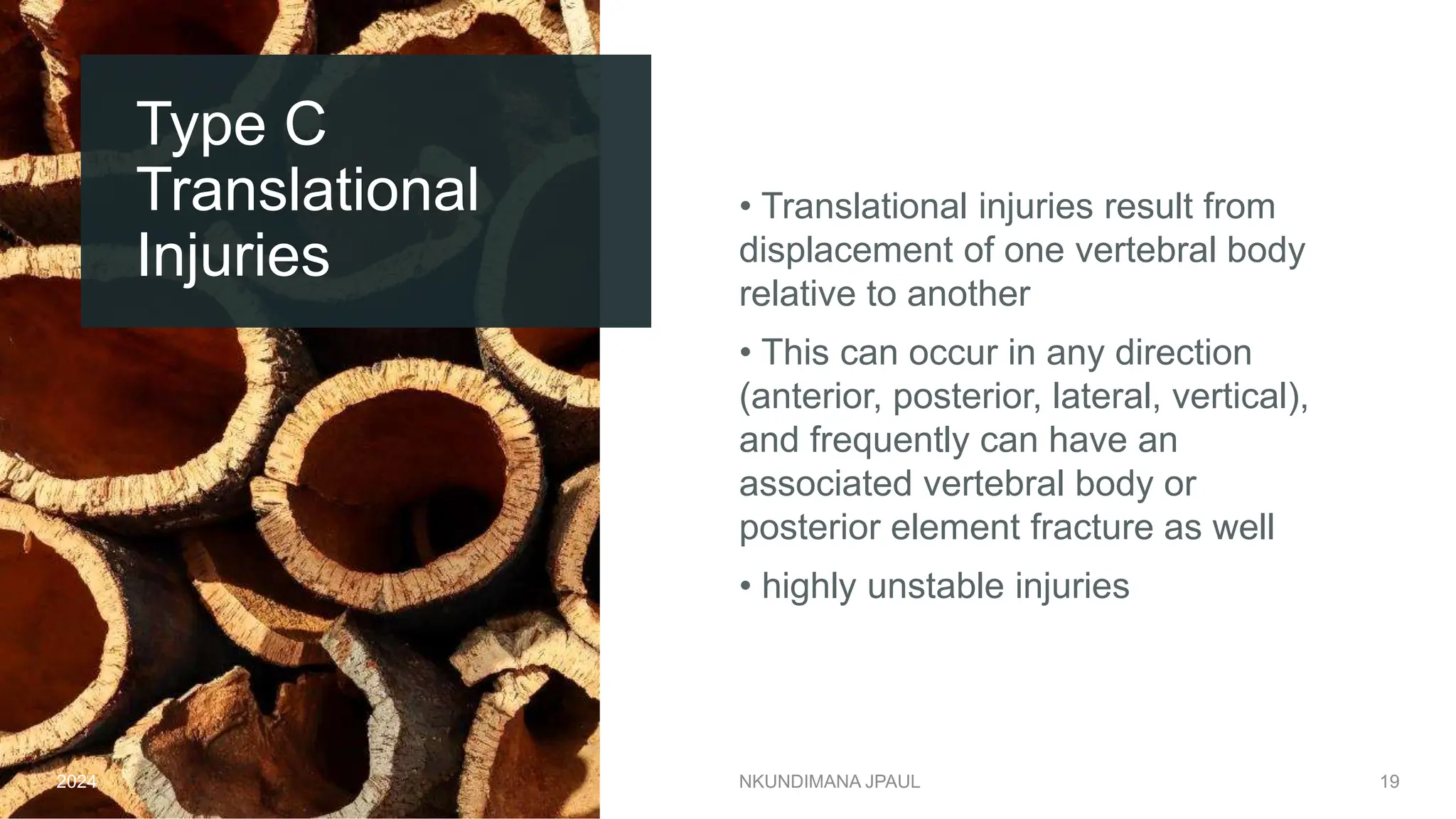 SUBAXIAL SPINE INJURY BY DR NKUNDIMANA JEAN PAUL .pptx