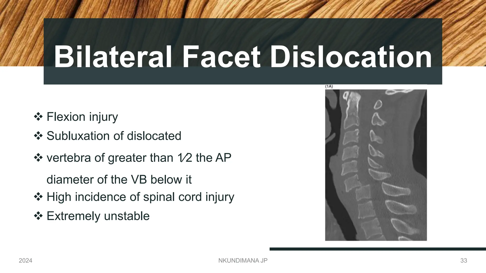 SUBAXIAL SPINE INJURY BY DR NKUNDIMANA JEAN PAUL .pptx