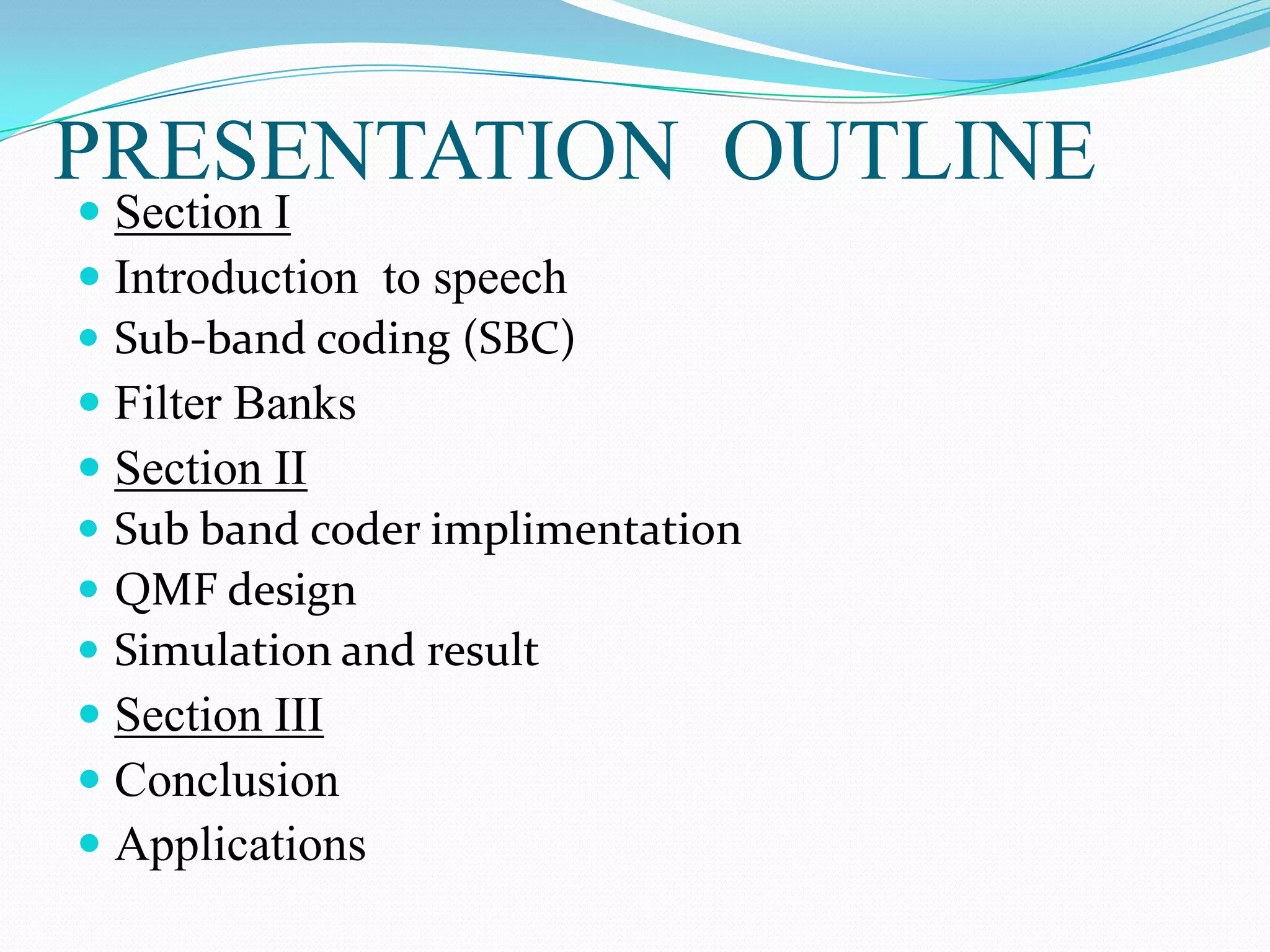Sub band project | PPTX