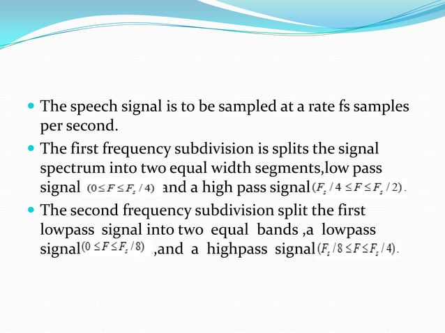 Sub band project | PPTX