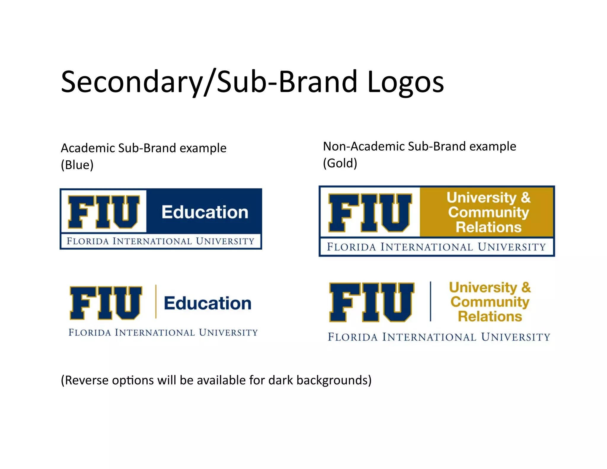 New FIU Logo Introduction | PDF