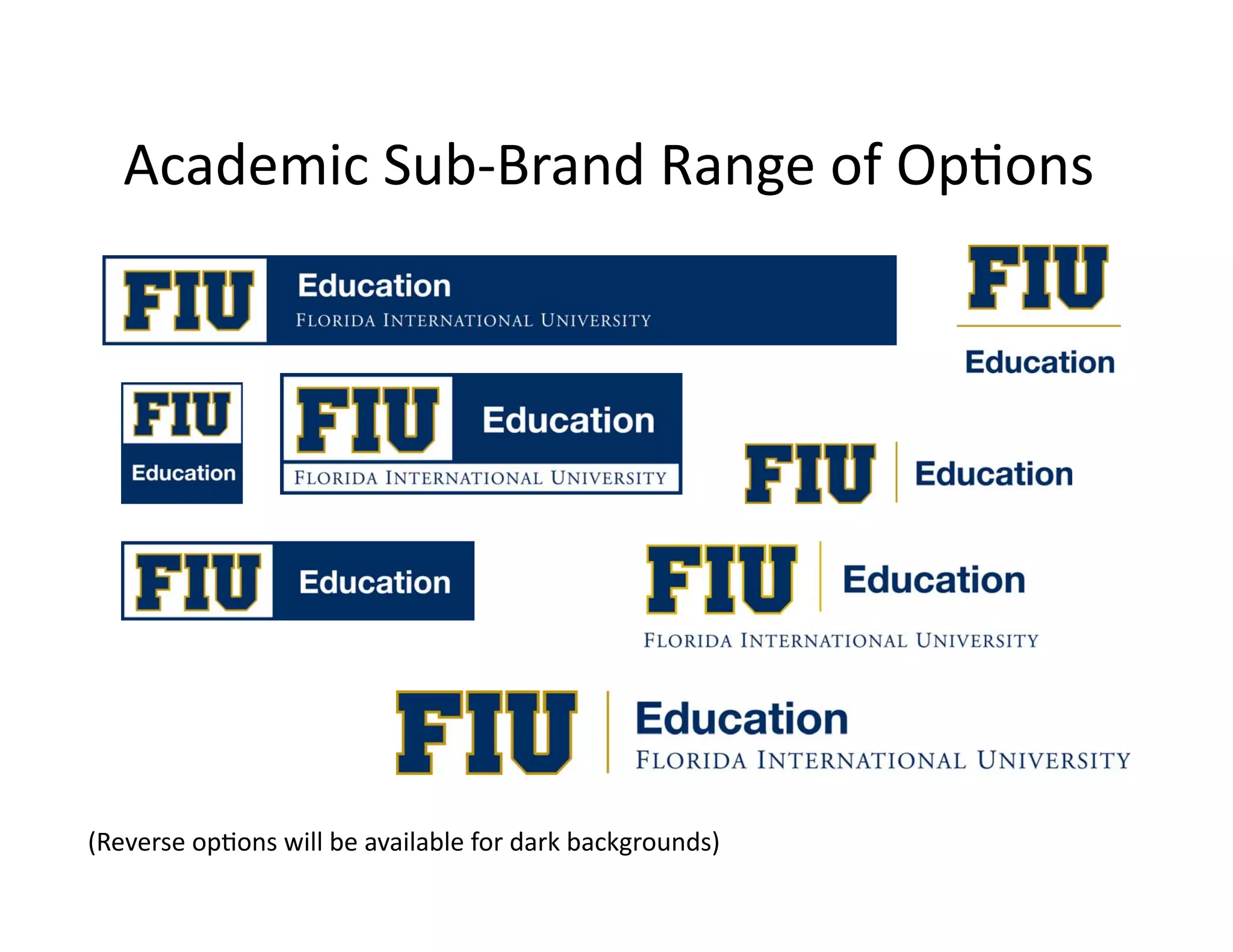 New FIU Logo Introduction | PDF