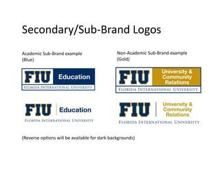 New FIU Logo Introduction | PDF