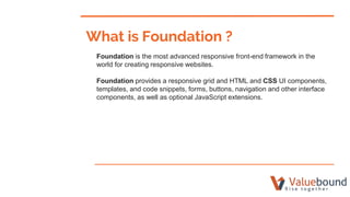 Foundation Front-End Framework Overview | PPTX