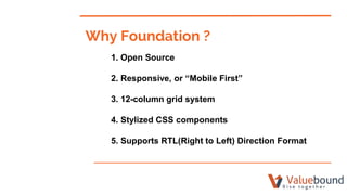 Foundation Front-End Framework Overview | PPT