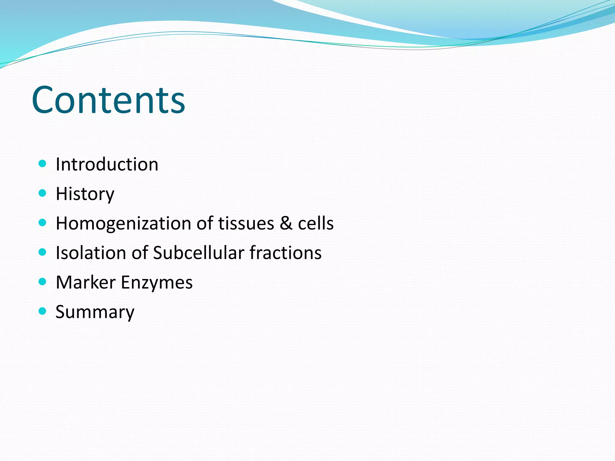 Subcellular fractionation and marker proteins | PPTX