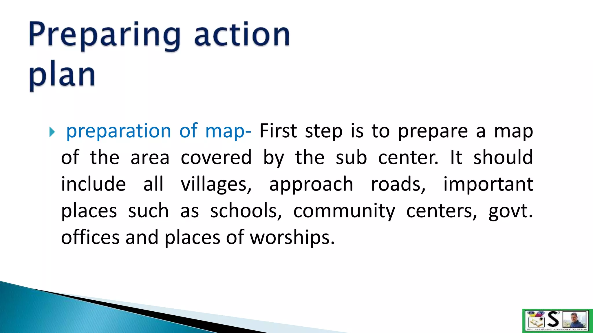 Sub centre action plan in english | PPTX