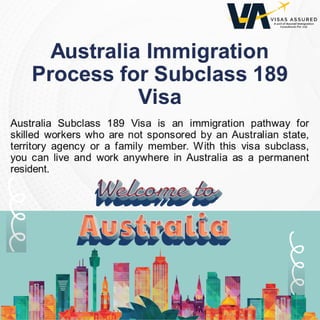 Australia Skilled Independent Visa subclass 189 | PDF