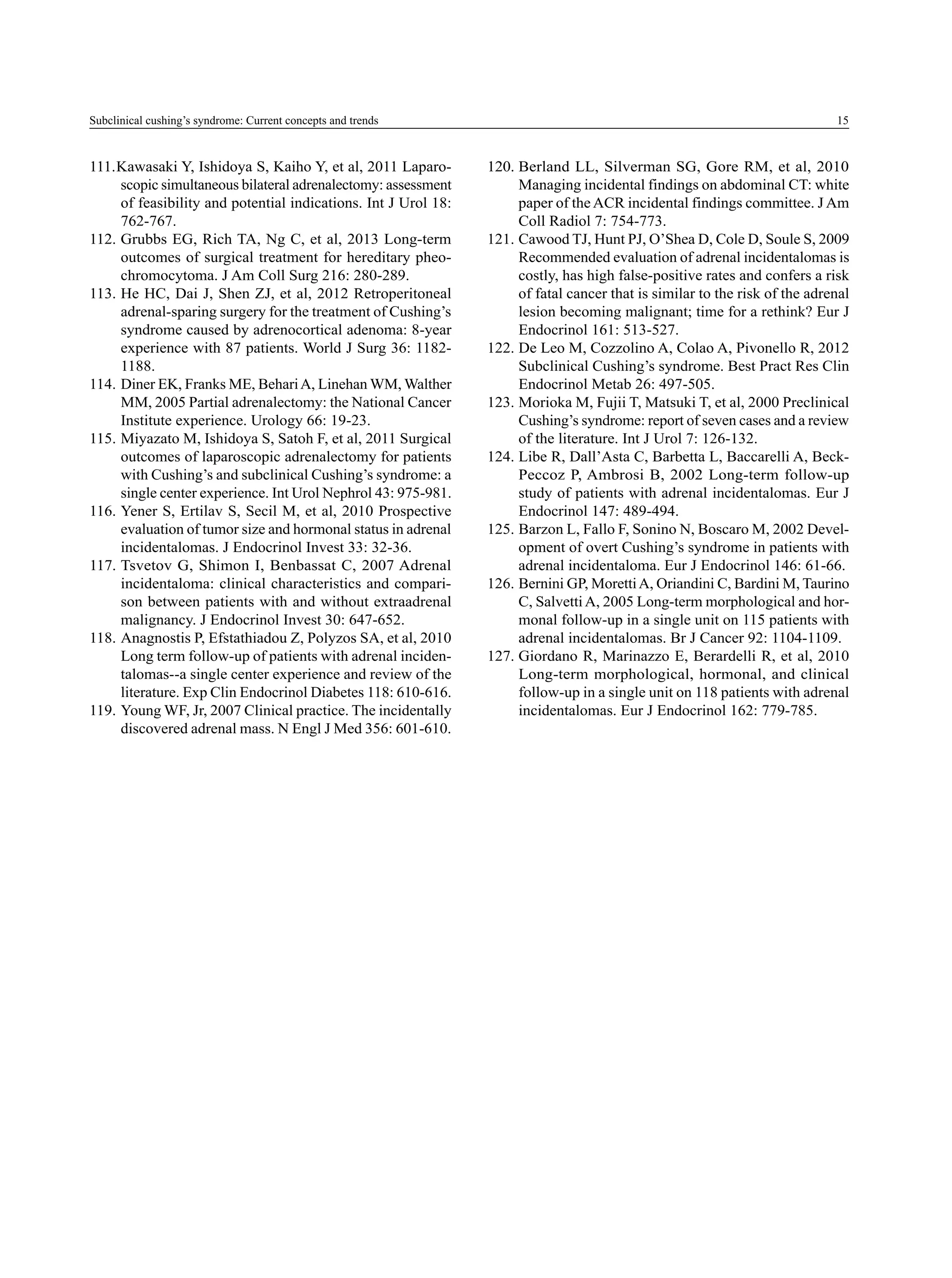 Subclinical cushing’s syndrome | Γιώργος Ζωγραφος – Ιατρός Χειρουργός | PDF