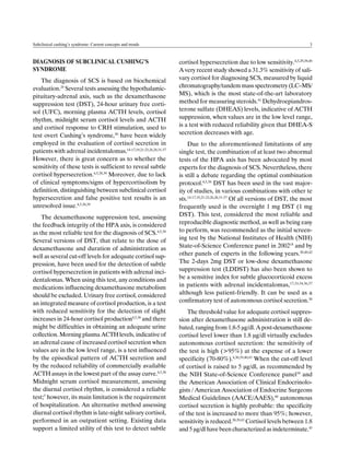 Subclinical cushing’s syndrome | Γιώργος Ζωγραφος – Ιατρός Χειρουργός | PDF