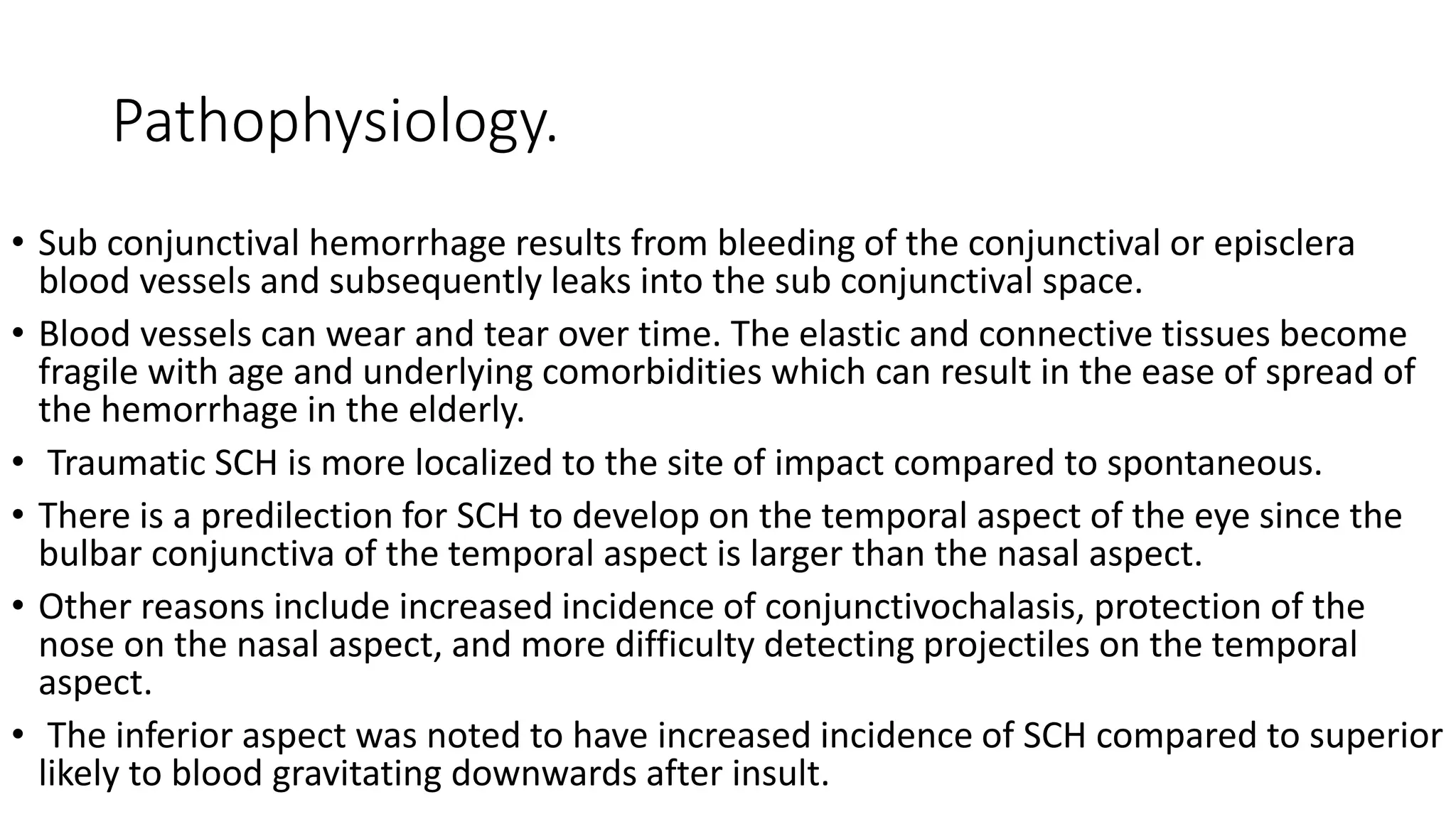 Subconjunctival haemorrhage | PPTX