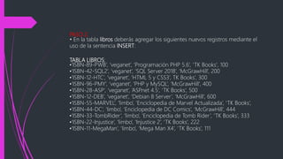 Subconsultas y consultas multitabla en bases de datos de sql server | PPTX