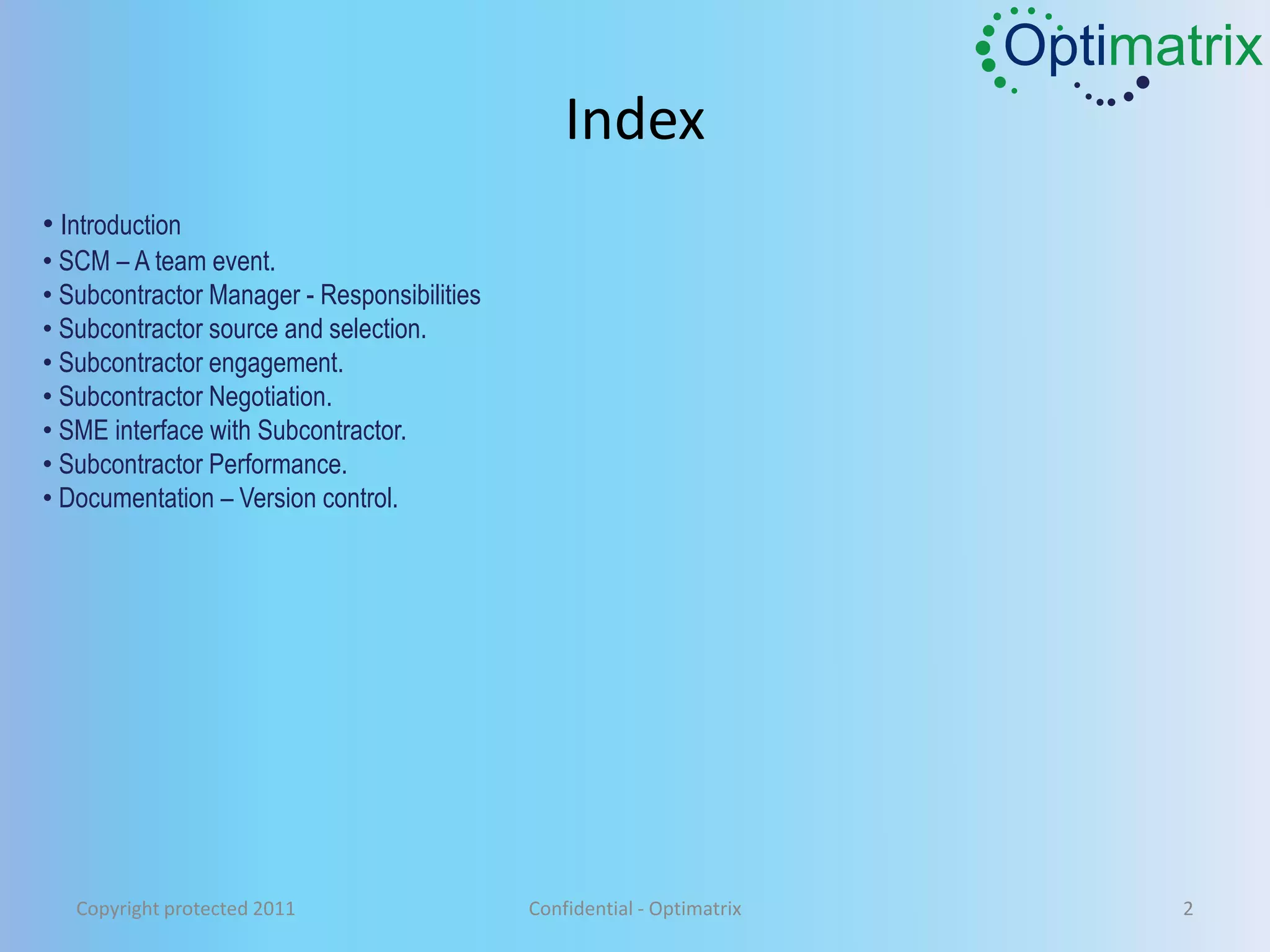 Subcontractor management guidelines | PDF