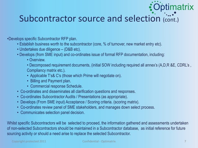 Subcontractor management guidelines | PDF