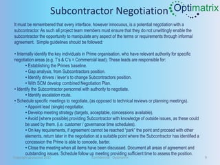 Subcontractor management guidelines | PDF