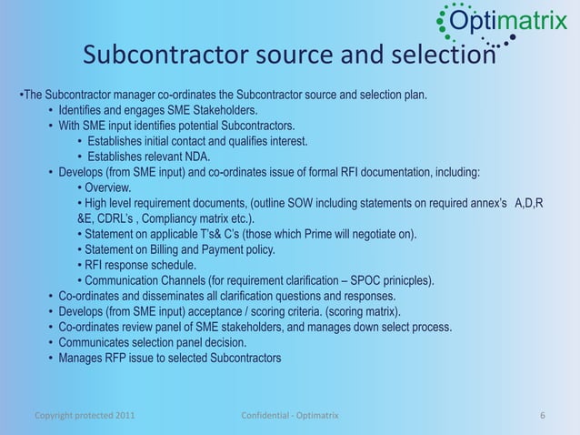 Subcontractor Management Guidlines | PDF | Business Accounting ...