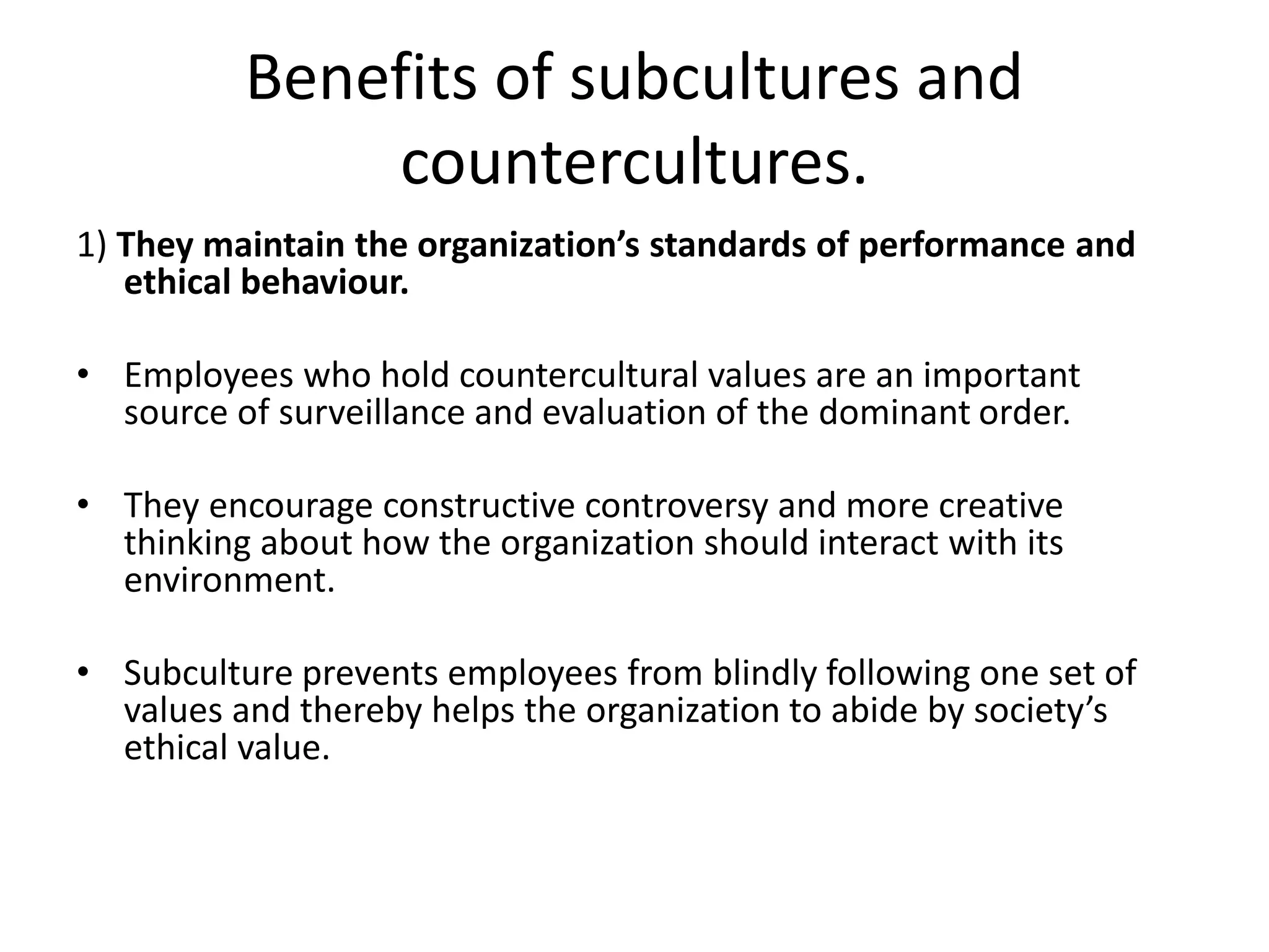 Subculture and counter culture | PPTX