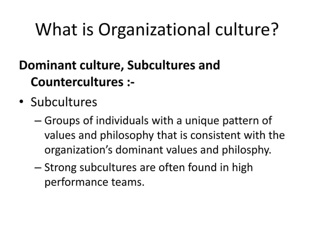 Subculture and counter culture | PPTX