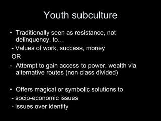 sub cultures | PPT