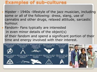 Subcultures | PPTX