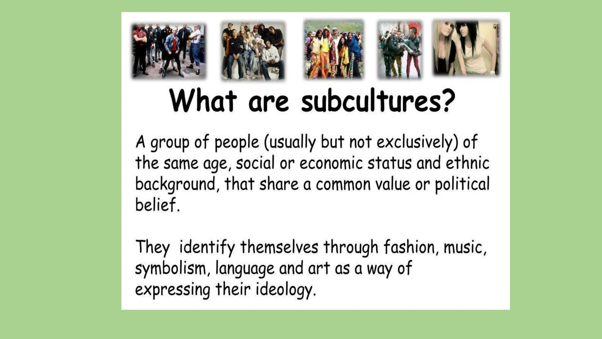 Sub cultures GOTH.pptx