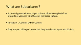 Sub cultures GOTH.pptx