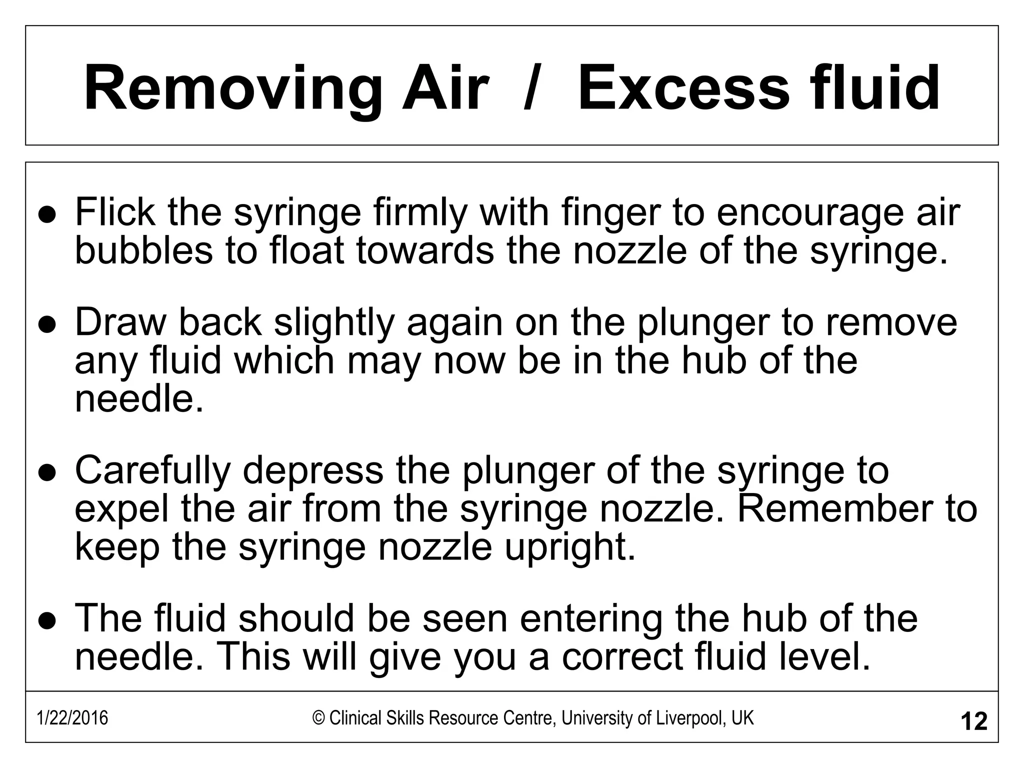 Subcutaneous Injection Technique | PPTX | Skin and Dermatology ...