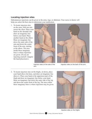 Subcutaneous Injection Arm