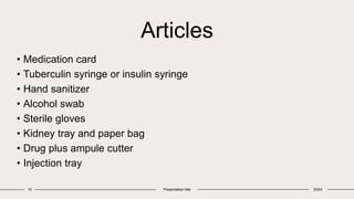 SUBCUTANEOUS INJECTION.pptx