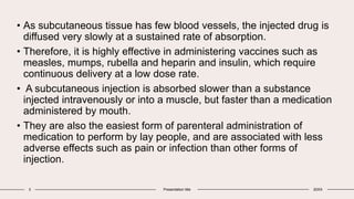 SUBCUTANEOUS INJECTION.pptx